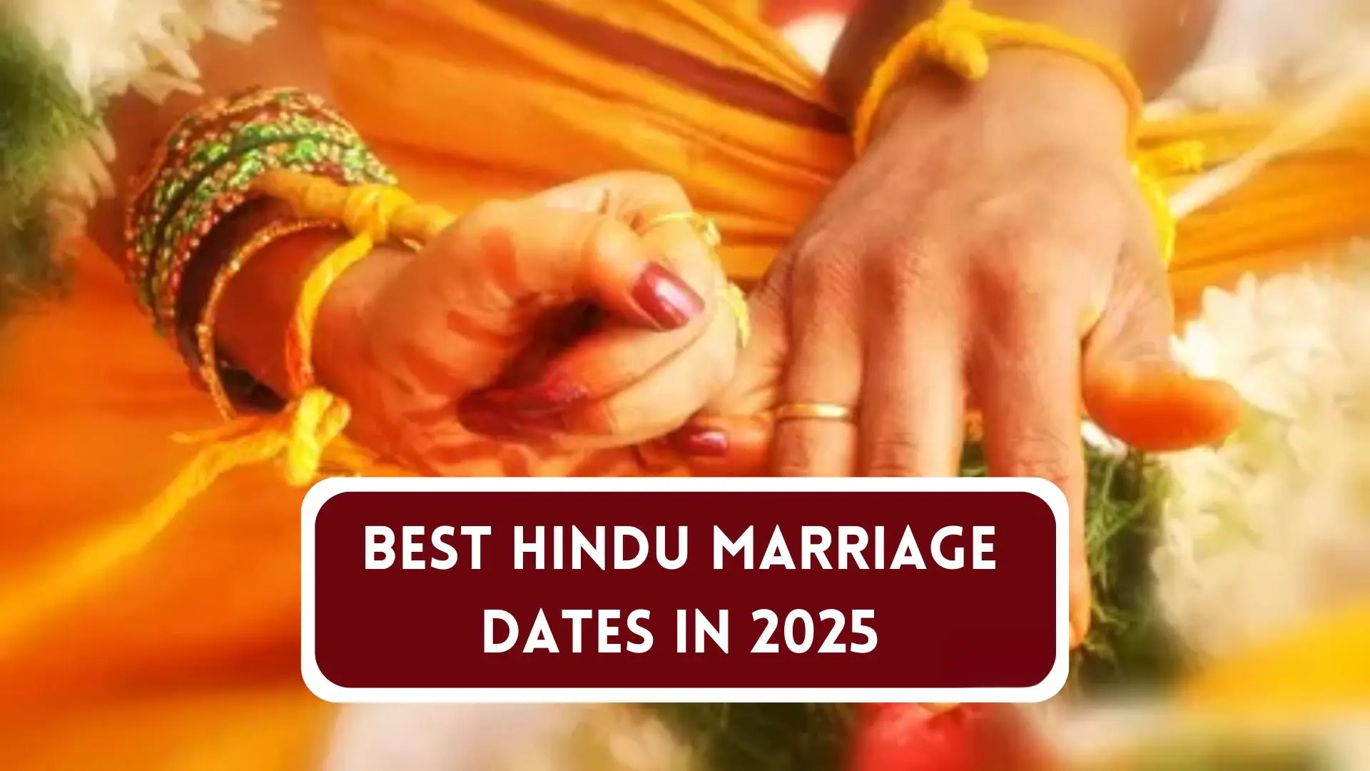 Best Astrological Marriage Dates for 2025 | AstroCulture